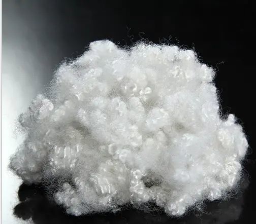 100% Polyester Staple Fiber AA Grade Poly Staple Fabric Colorful