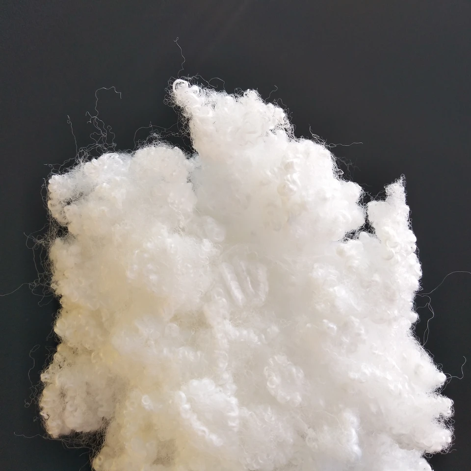 Static Resistance Virgin Poly Fiber / Virgin Polyester Staple Fiber ...