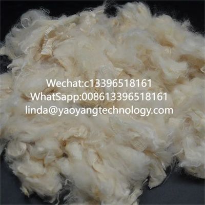 Organic Soybean Protein Fiber Renewable Soy Bean Fiber Sustainable
